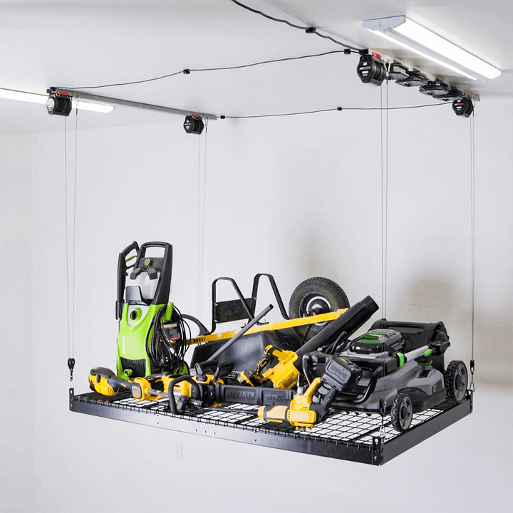SmarterHome 4' x 6' Platform Storage Lifter - 400 lbs – The Garage ...