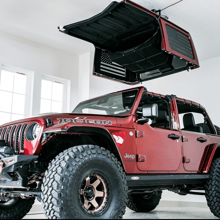 Storage Cart Hoist-A-Top Hardtop Lifter For Jeep Wrangler JL (2018 ...