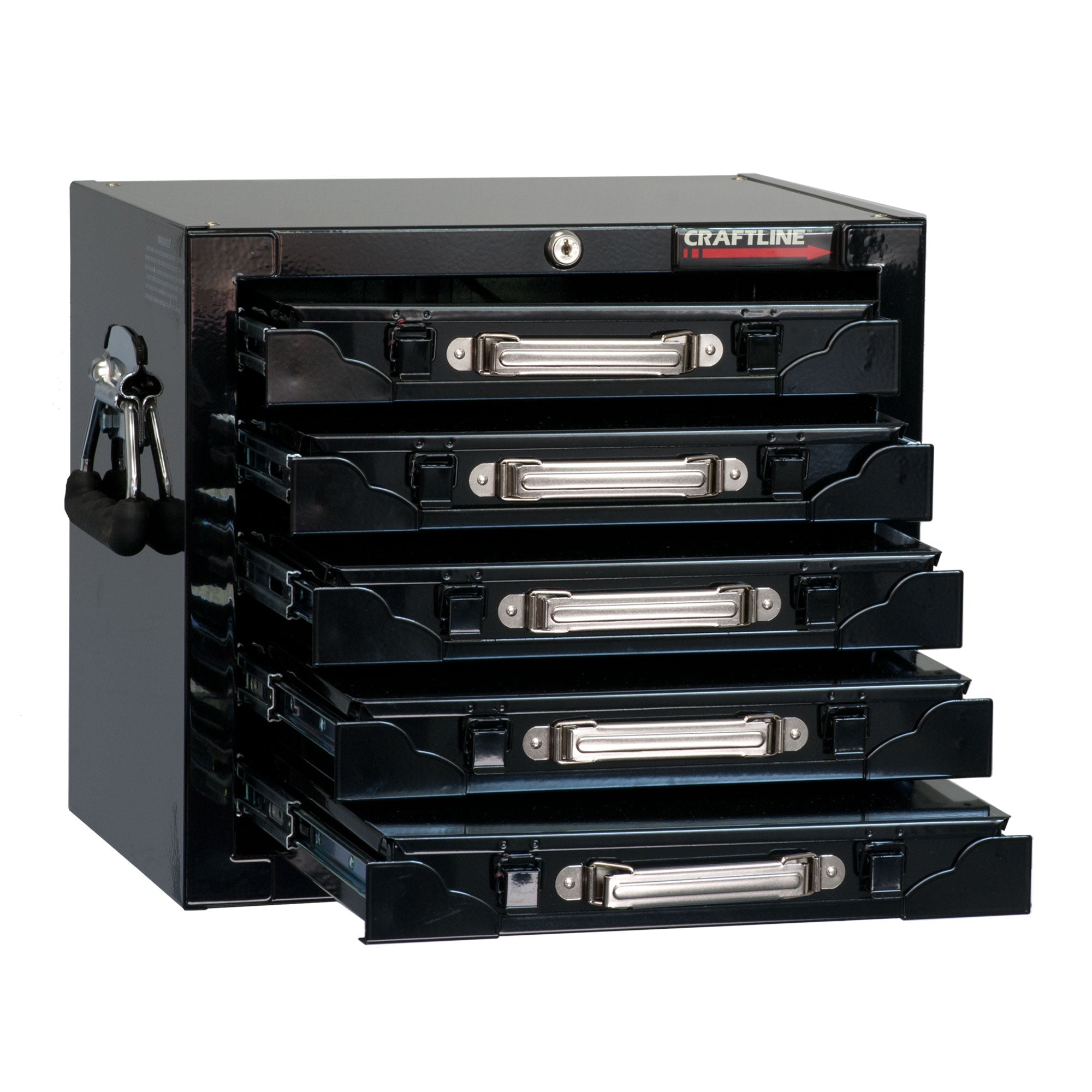 Craftline Metal 5 Drawer Parts Cabinet with Removable Boxes – The ...