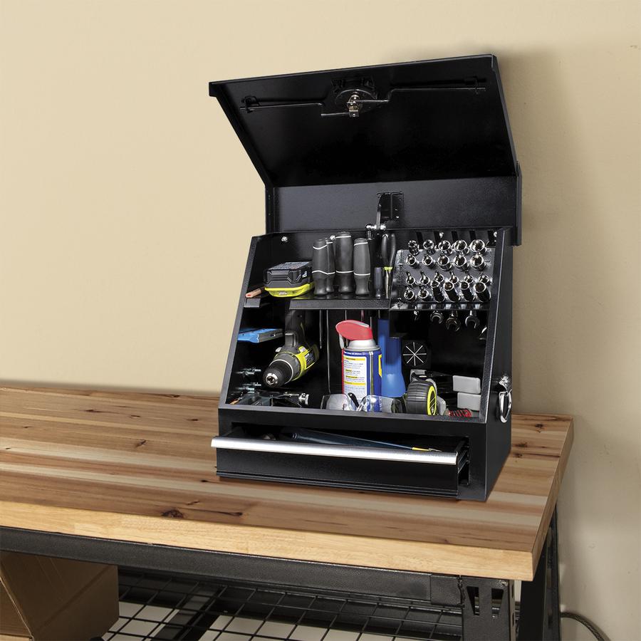 Montezuma 18" Shopbox Indoor Tool Box with Drawer – The Garage Outfitter