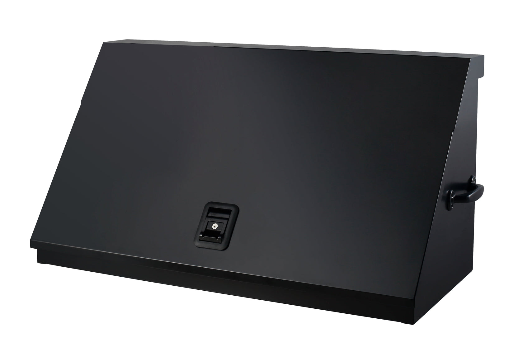 Montezuma 41" X 18" Steel Triangle Tool Box in Flat Black – The Garage ...