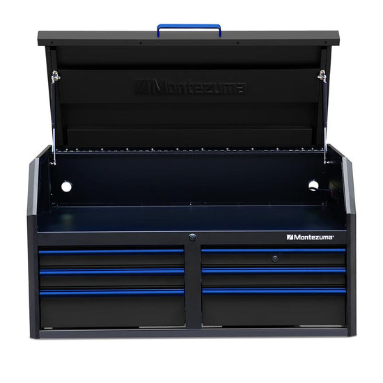 Montezuma 46" X 24" 6 Drawer Steel Tool Chest – The Garage Outfitter